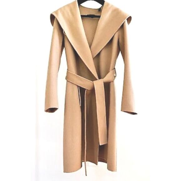 Theory | Jackets & Coats | Theorywool Cashmere Camelhooded Robe Coat ...